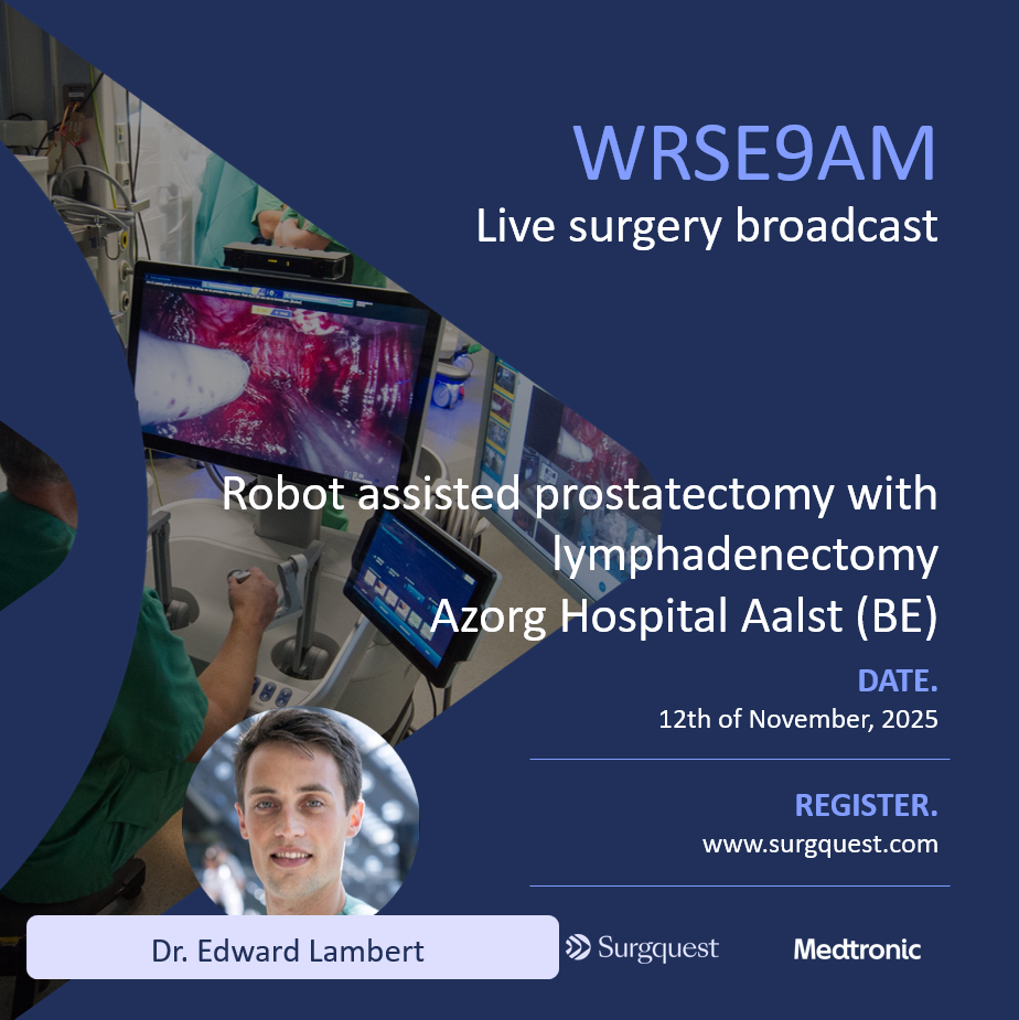 robot assisted prostatectomy with lymphadenectomy 12-11-2025
